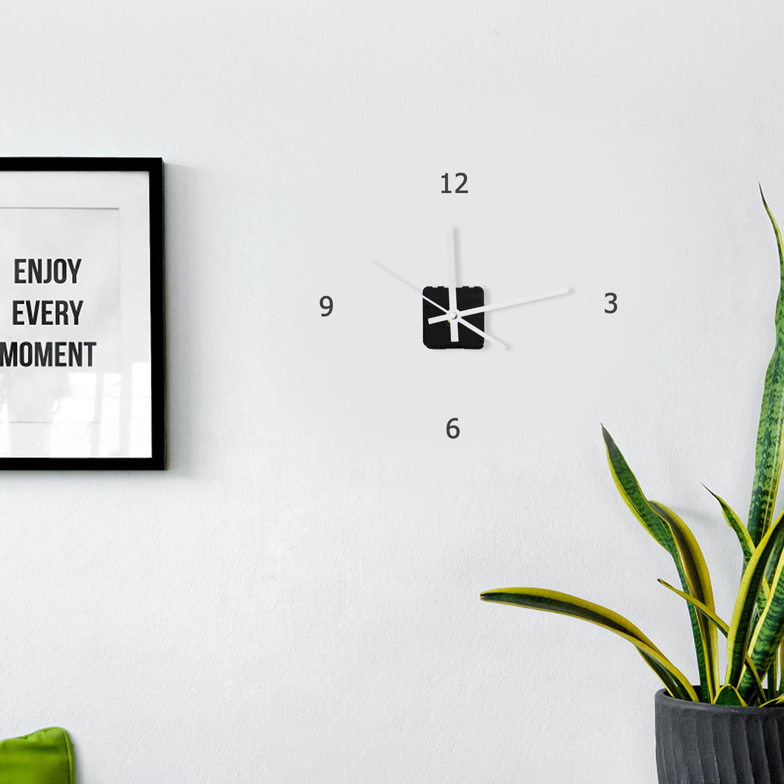 BESTOYARD Diy Clock Mechanism Replacement Noiseless Battery Operated ...