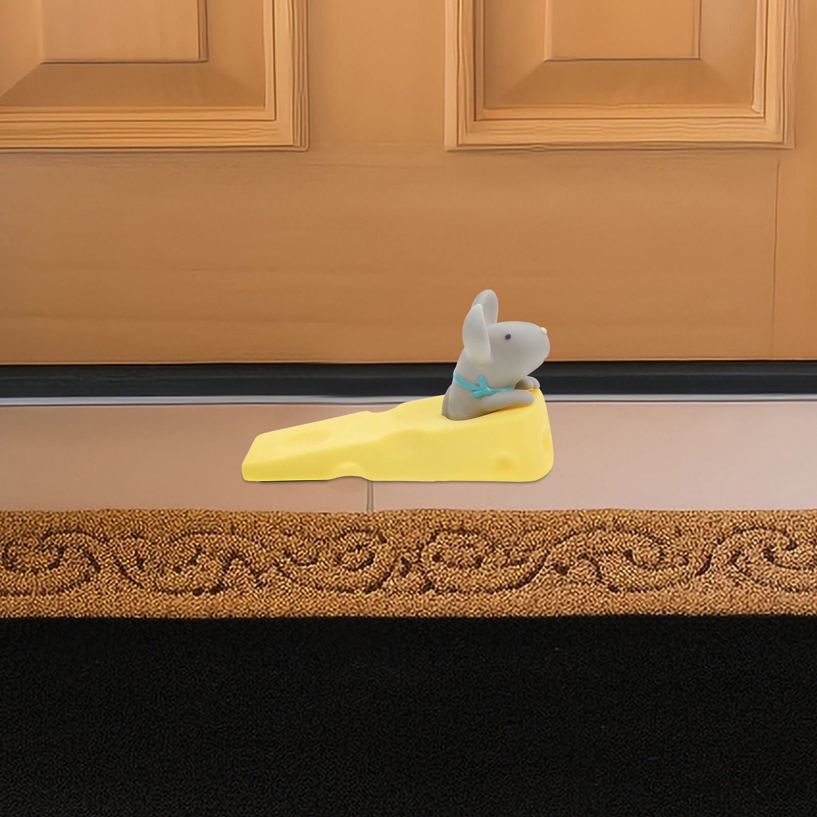 BESTOYARD Lightweight Grey Animal Door Stopper Made of PVC for Opening ...
