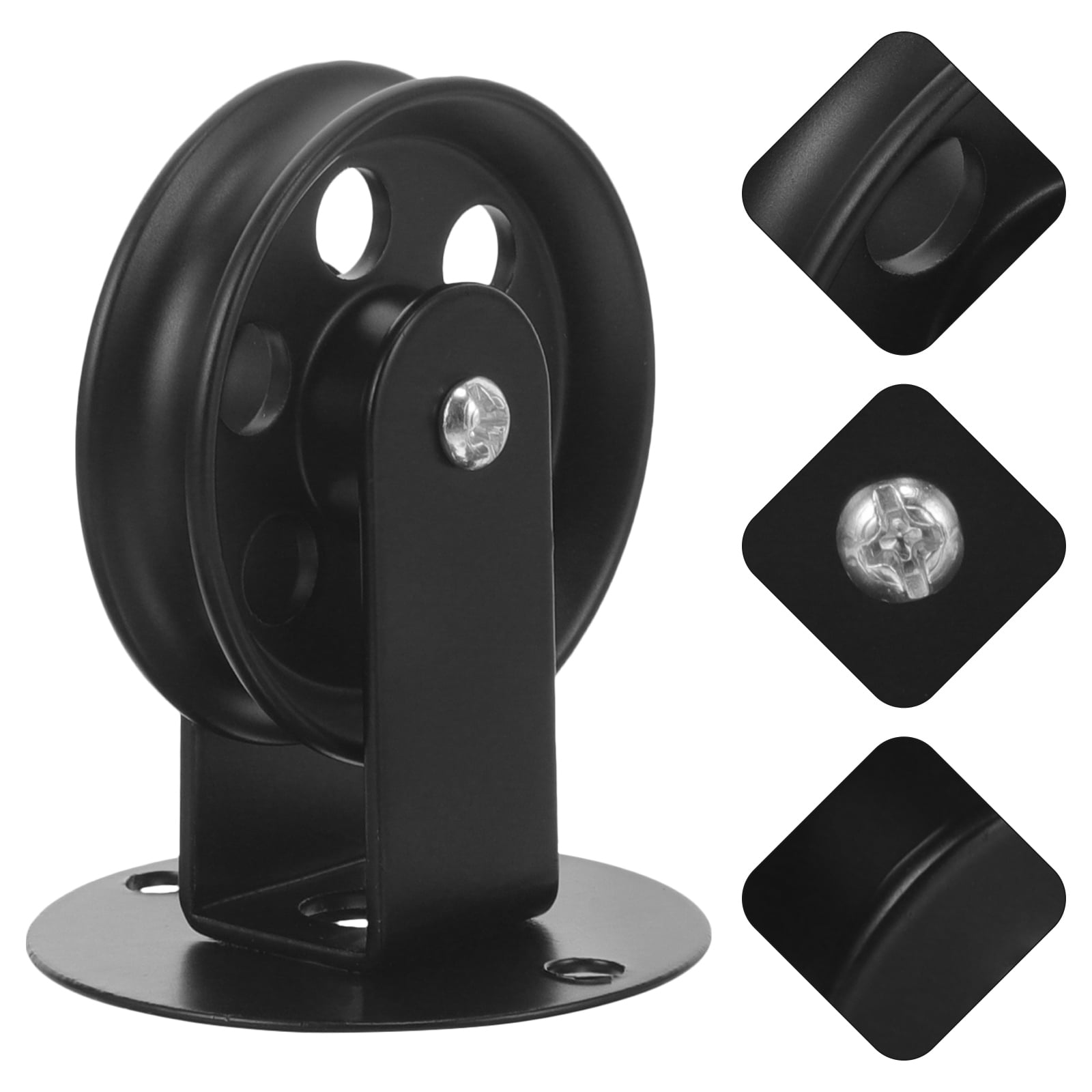 BESTOYARD Hanging Lamp Pulley Wheel Fixture For Diy Lighting Traction ...