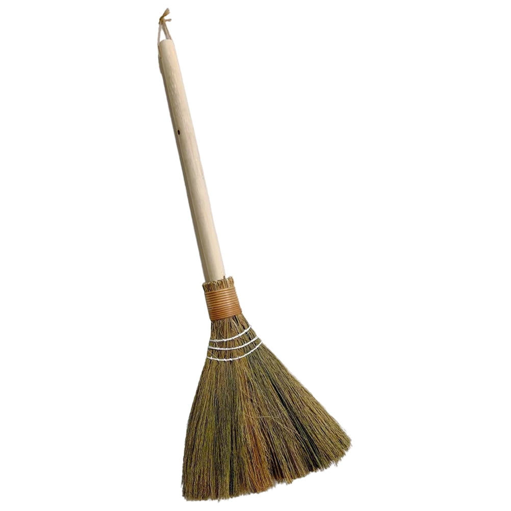 BESTOYARD Detachable Multi-Color Wooden Plastic Miscanthus Desk Broom ...