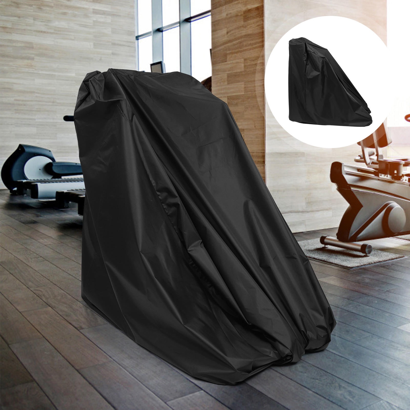 BESTOYARD Black Running Machine Cover Waterproof Durable Material Easy ...