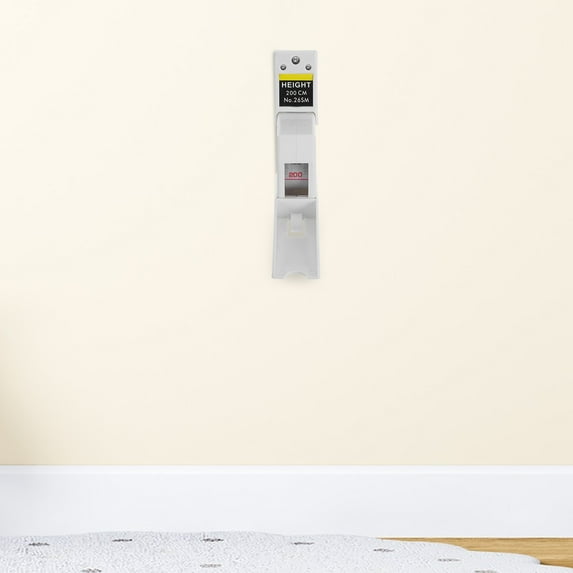 BESTOYARD Height Measurement For Wall Retractable White 1Set - Walmart.com