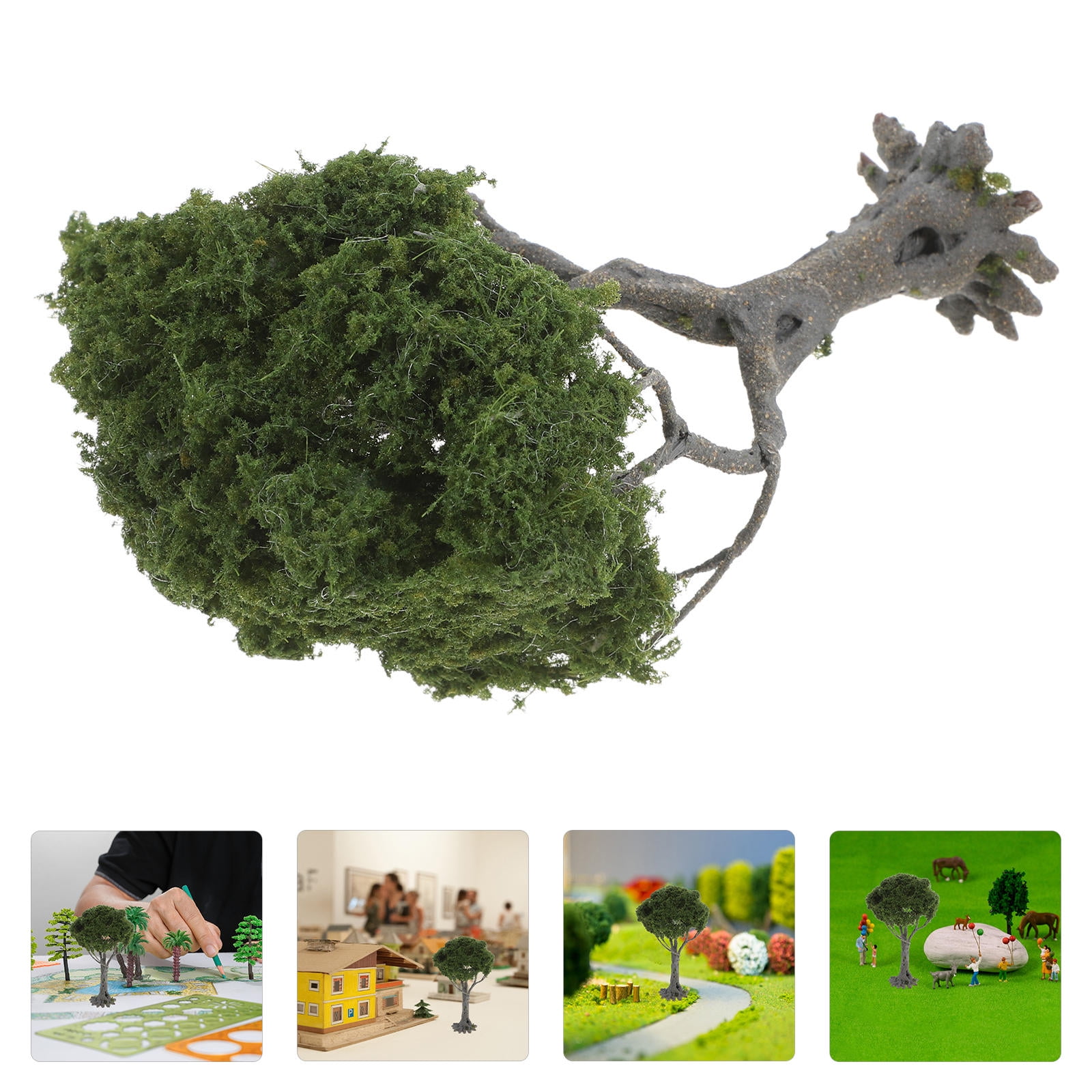 BESTOYARD Micro Landscape Tree Ornament Mini Model Trees For Crafts ...