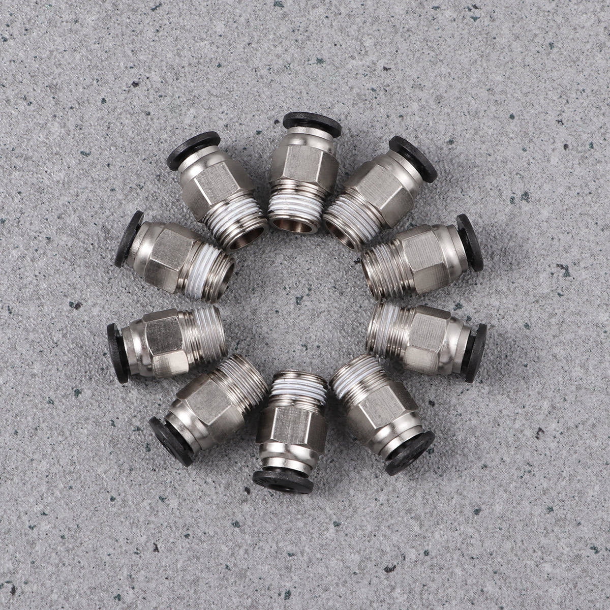 BESTOYARD PTFE Hose Fitting PC4-M10 Male Straight Connector for 3D ...