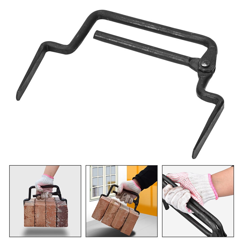 BESTOYARD Paver Lifting Tool Brick Clamp Steel Adjustable Clamping ...
