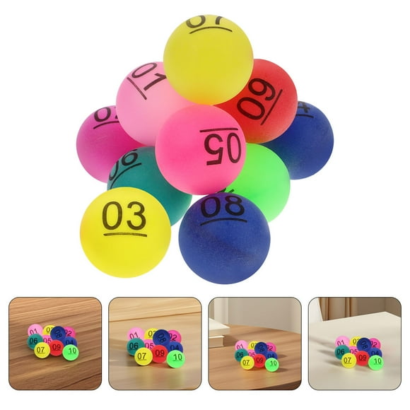 Raffle Balls Numbered