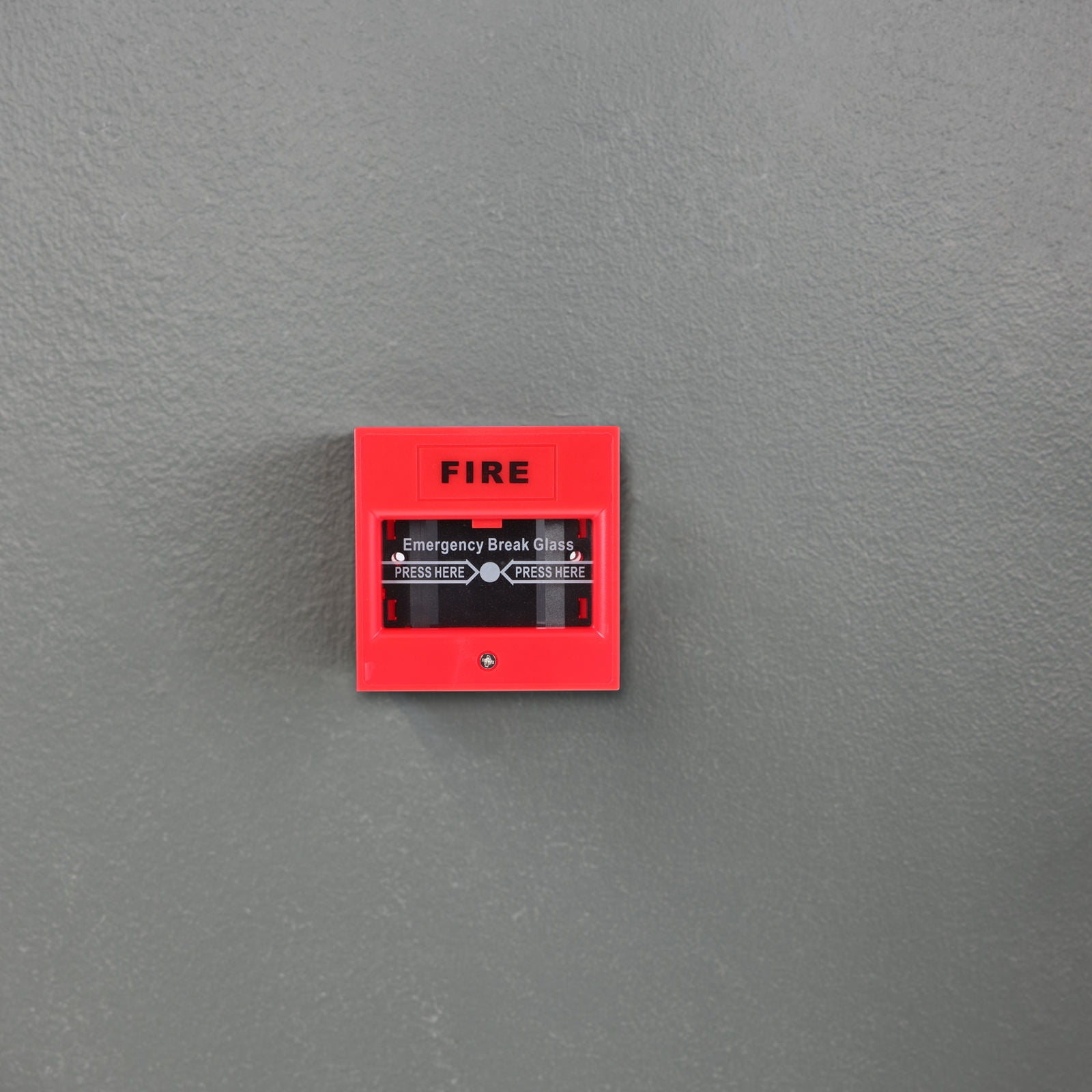 BESTOYARD Safety Door Switches Resettable Manual Call Point Red Plastic ...