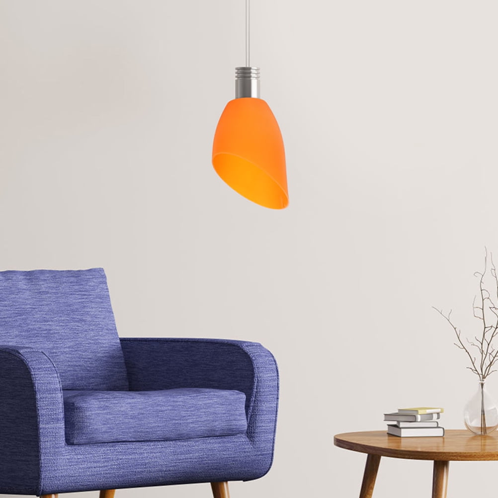 BESTOYARD Sconce Shades Orange Plastic Ceiling Light Cover Replacement ...