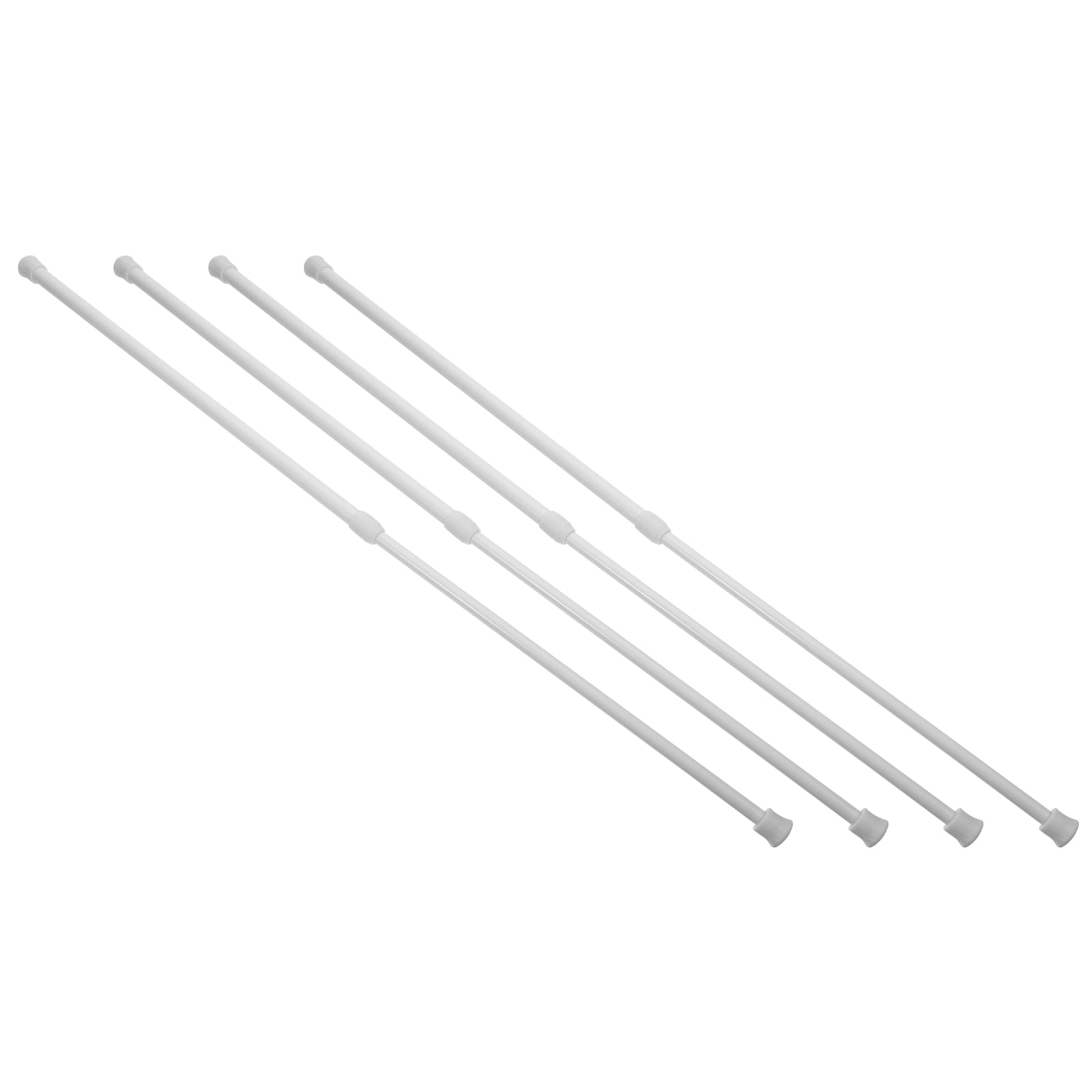 BESTOYARD 4Pcs Adjustable Suspension Rods for Door and Window Security ...