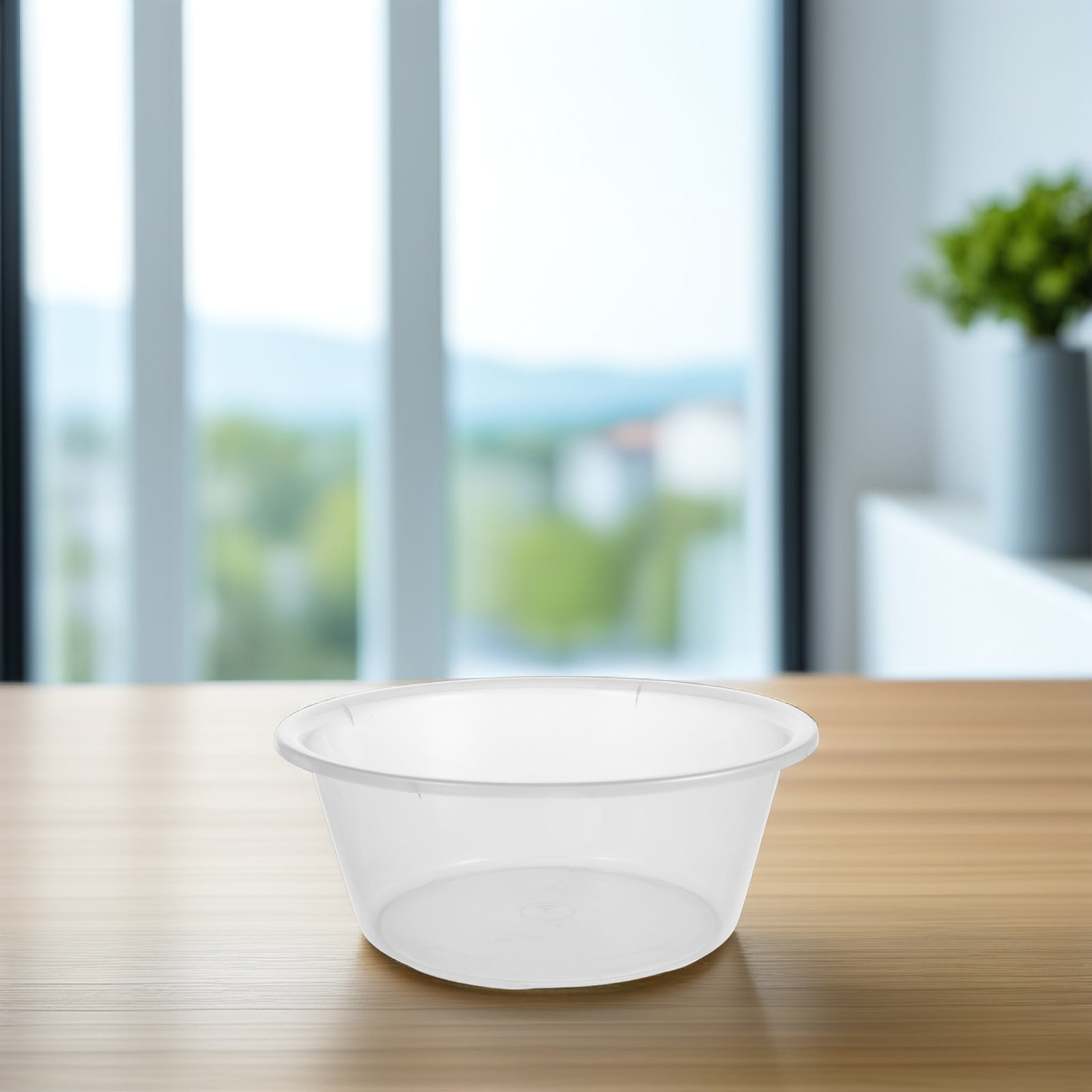 BESTOYARD Transparent Plastic Basin Washbasin For Face Cleansing 1 Pcs ...