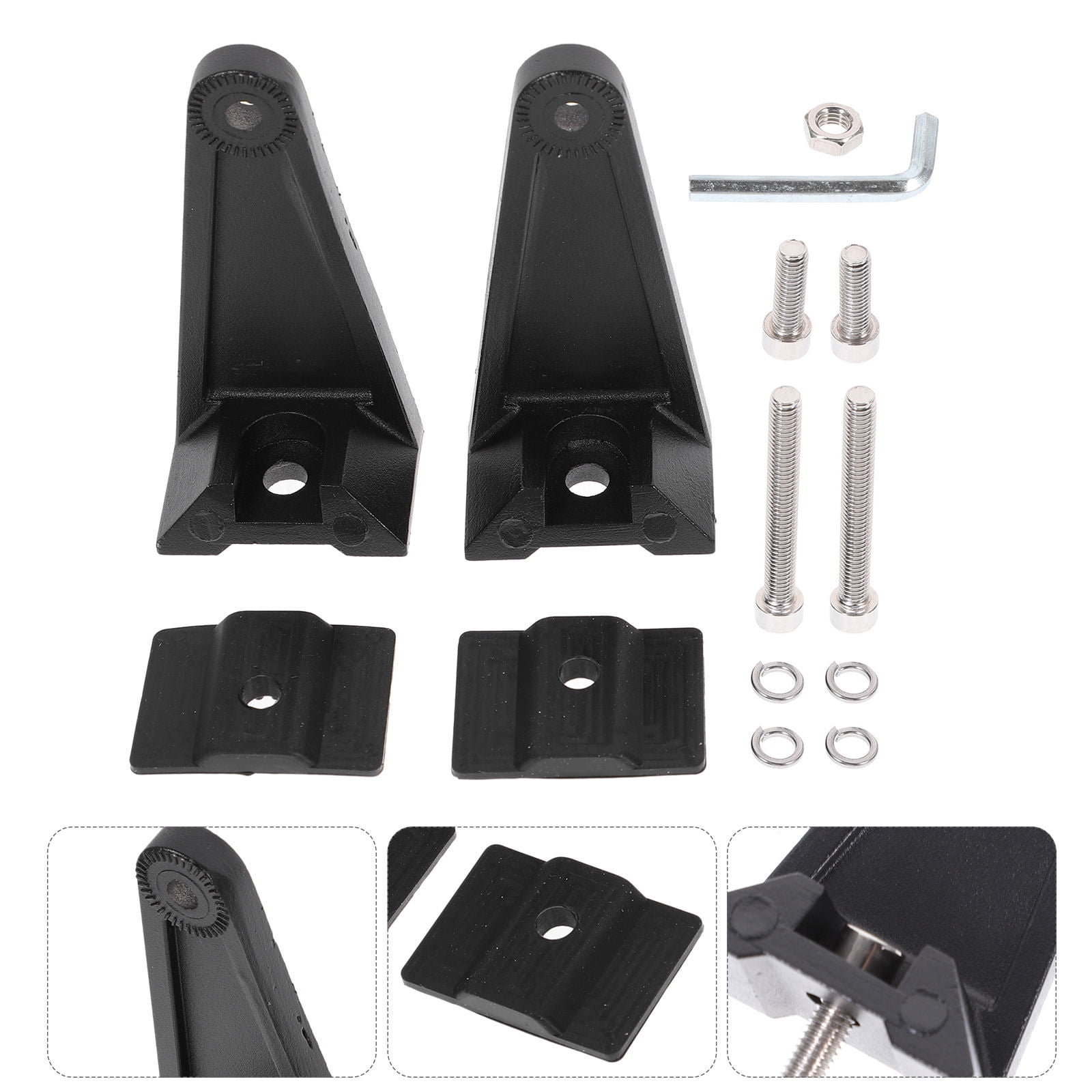 BESTOYARD LED Light Bar Bracket White with Dual Mounting for Side ...