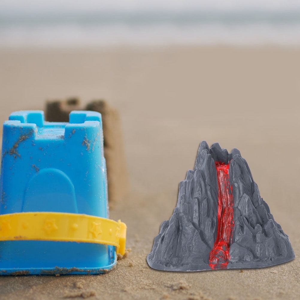 BESTOYARD Volcano Models Kit Volcano Toy Model Plastic Bonsai Decor ...