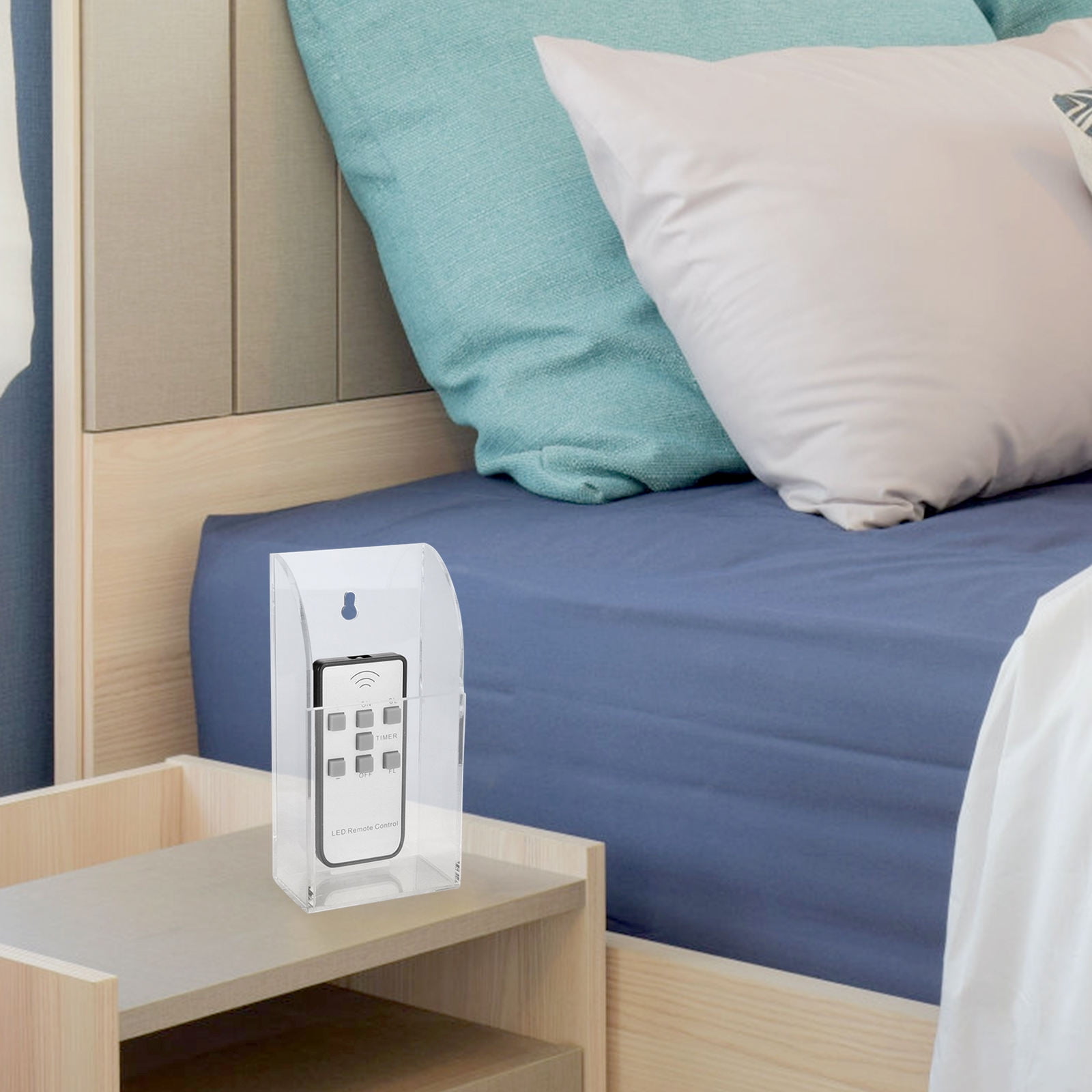 BESTOYARD Wall Mount Storage Box For Air Conditioner Remote Holder ...