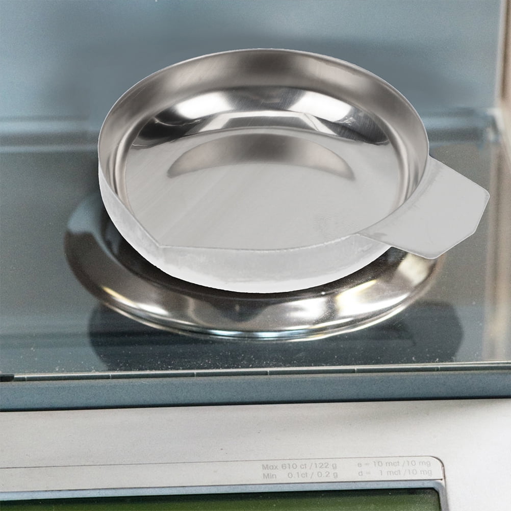 BESTOYARD Weighing Bowls Scale Weight Tray Stainless Steel 1Set for ...