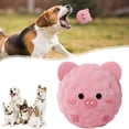 BESTSKY 1 Pcs Plush Spiky Ball Dog Toy,New Interactive Dog Toys,Jumping ...