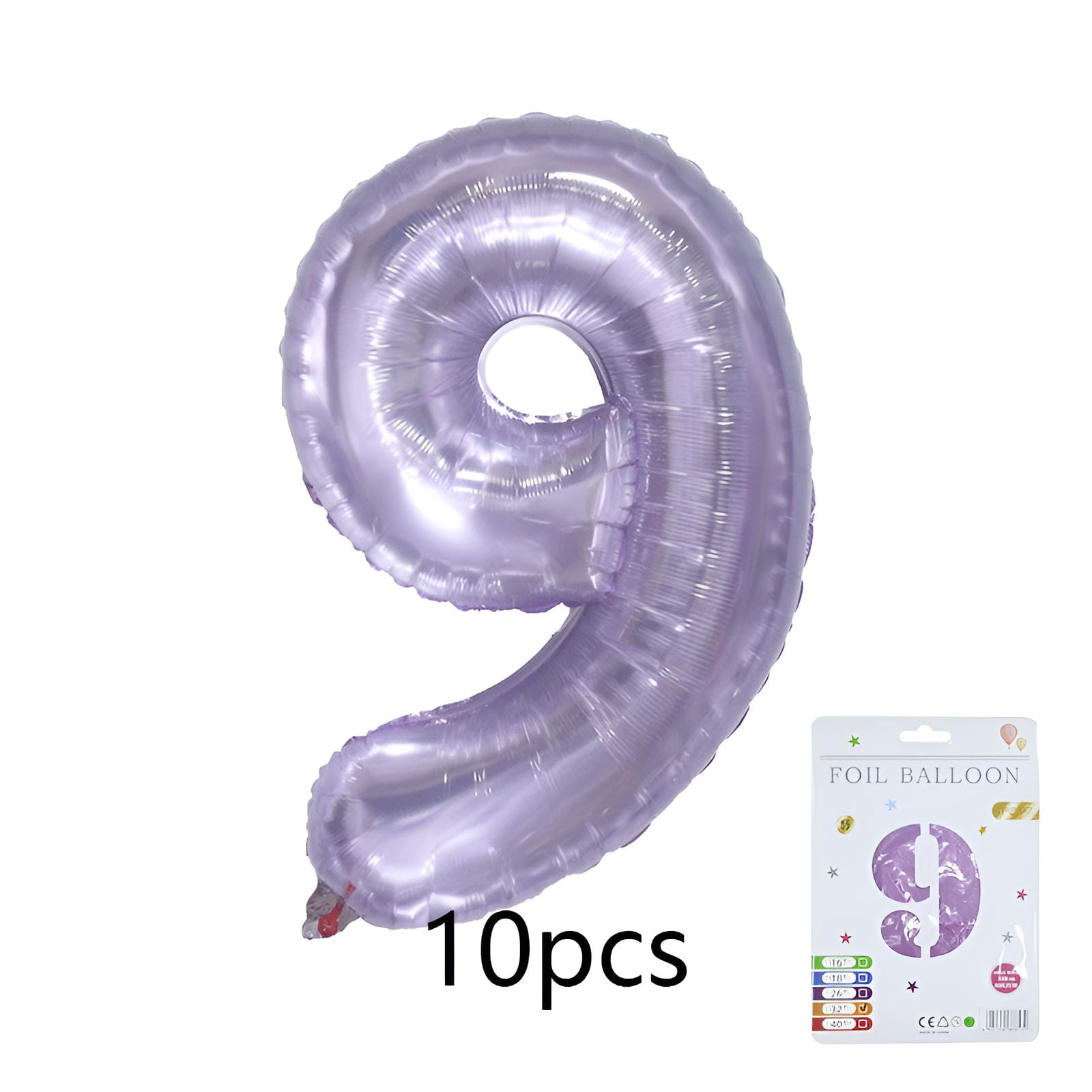 BESTSKY 10Pcs Number Balloons,Designed Specifically for Festivals ...