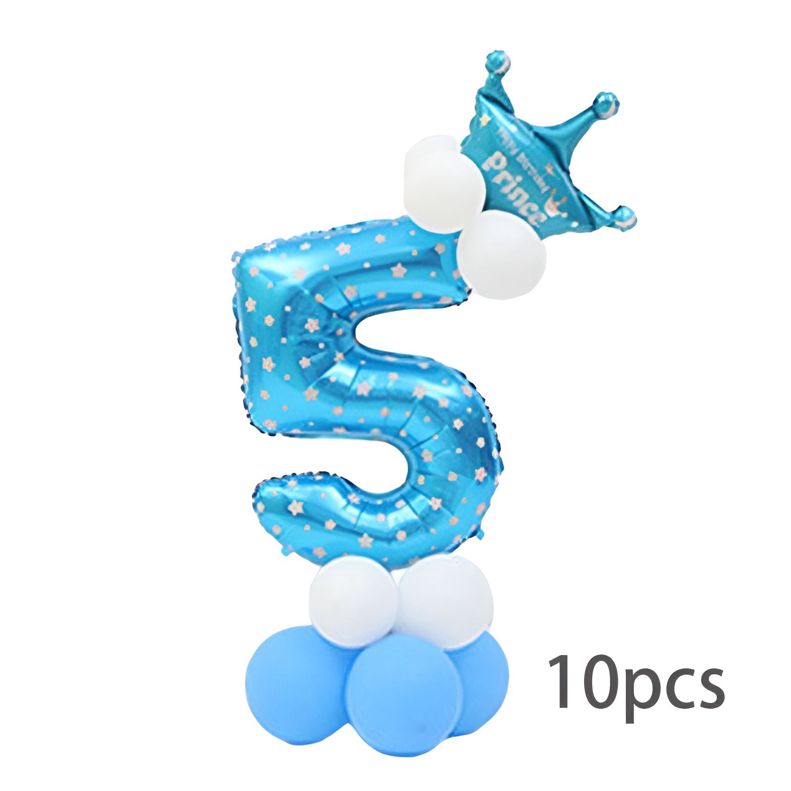 BESTSKY 10Pcs Number Balloons,Energetic Atmosphere Pairing Party ...