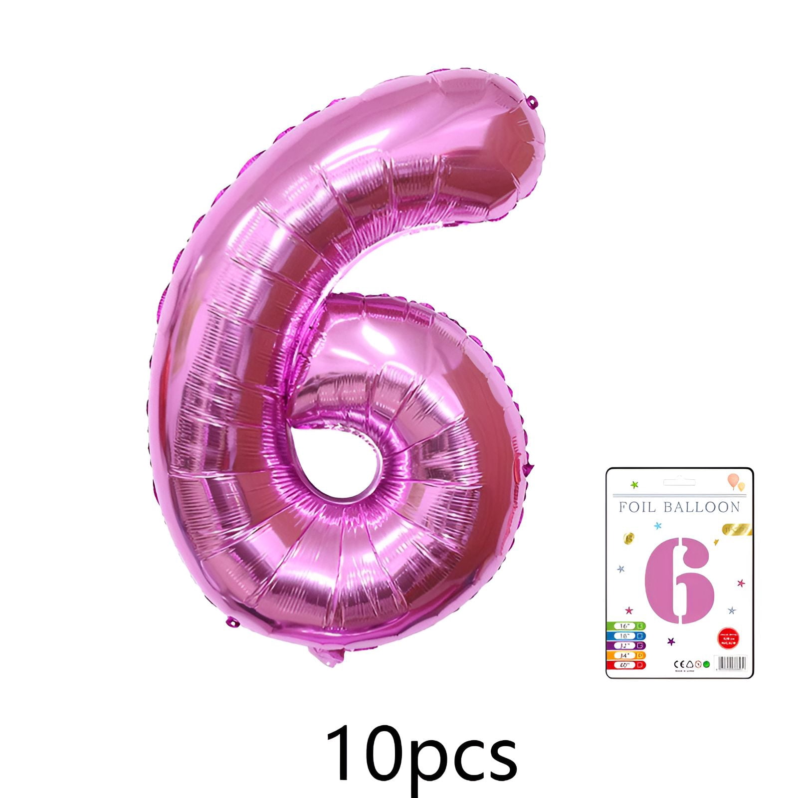 BESTSKY 10Pcs Number Balloons,Full of Creativity Party Balloons ...