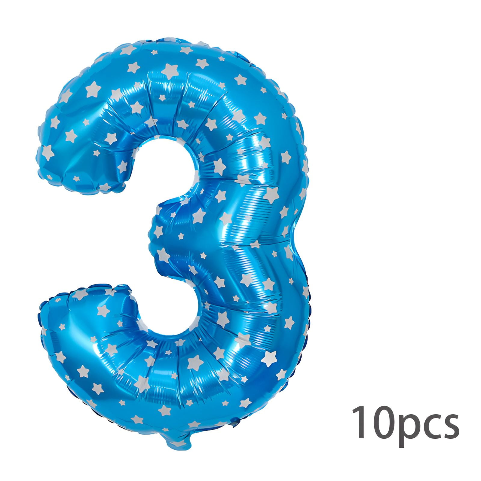 BESTSKY 10Pcs Number Balloons,Golden Balloon Pairing Party Decorations ...
