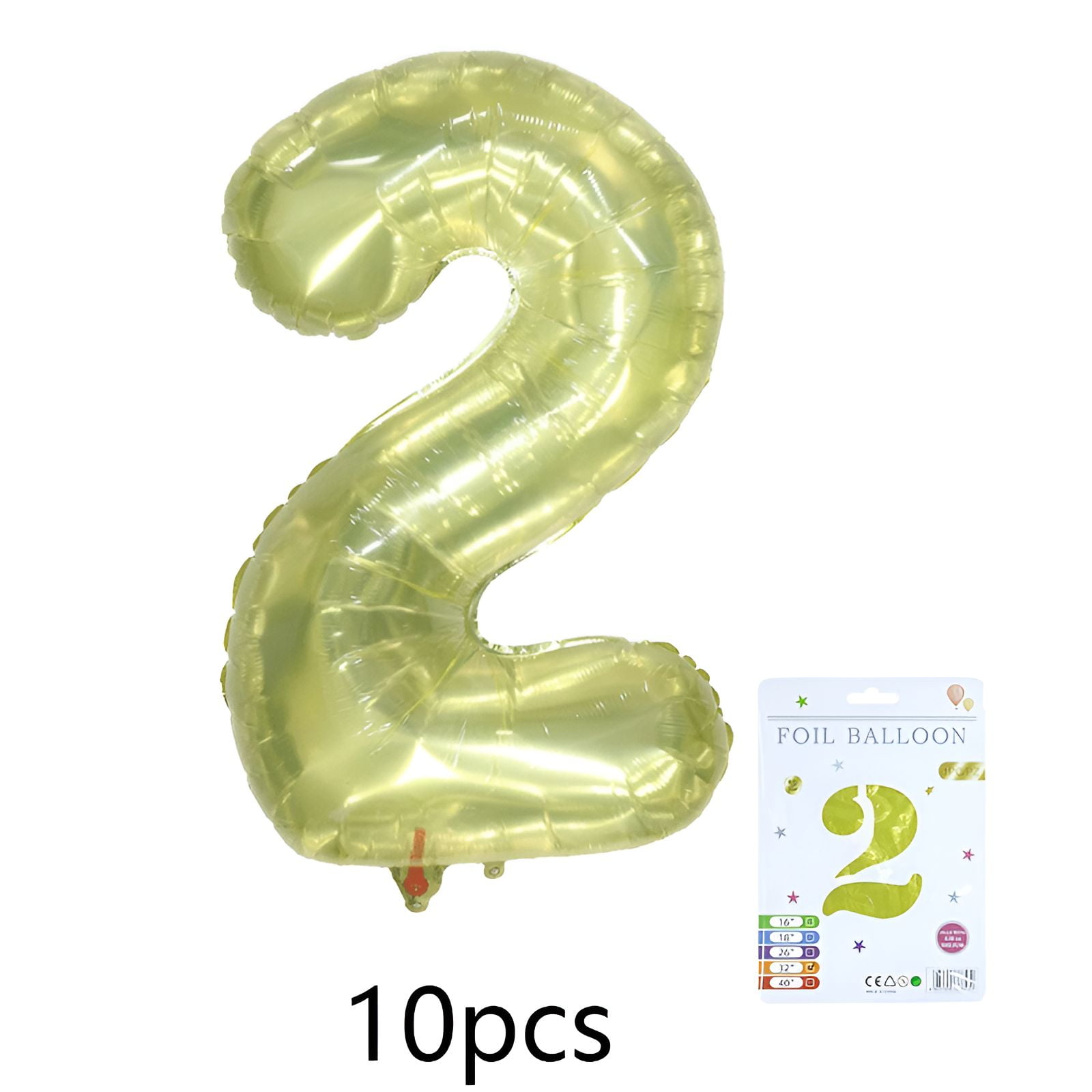 BESTSKY 10Pcs Number Balloons,Innovative Balloon Design Party ...
