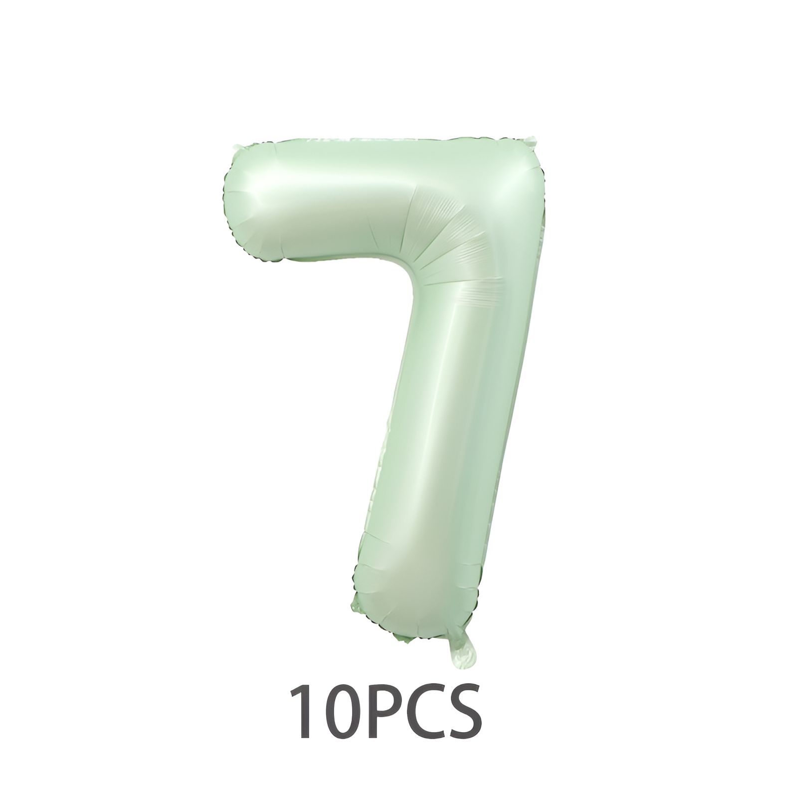 BESTSKY 10Pcs Number Balloons,Stylish Birthday Setup Birthday ...
