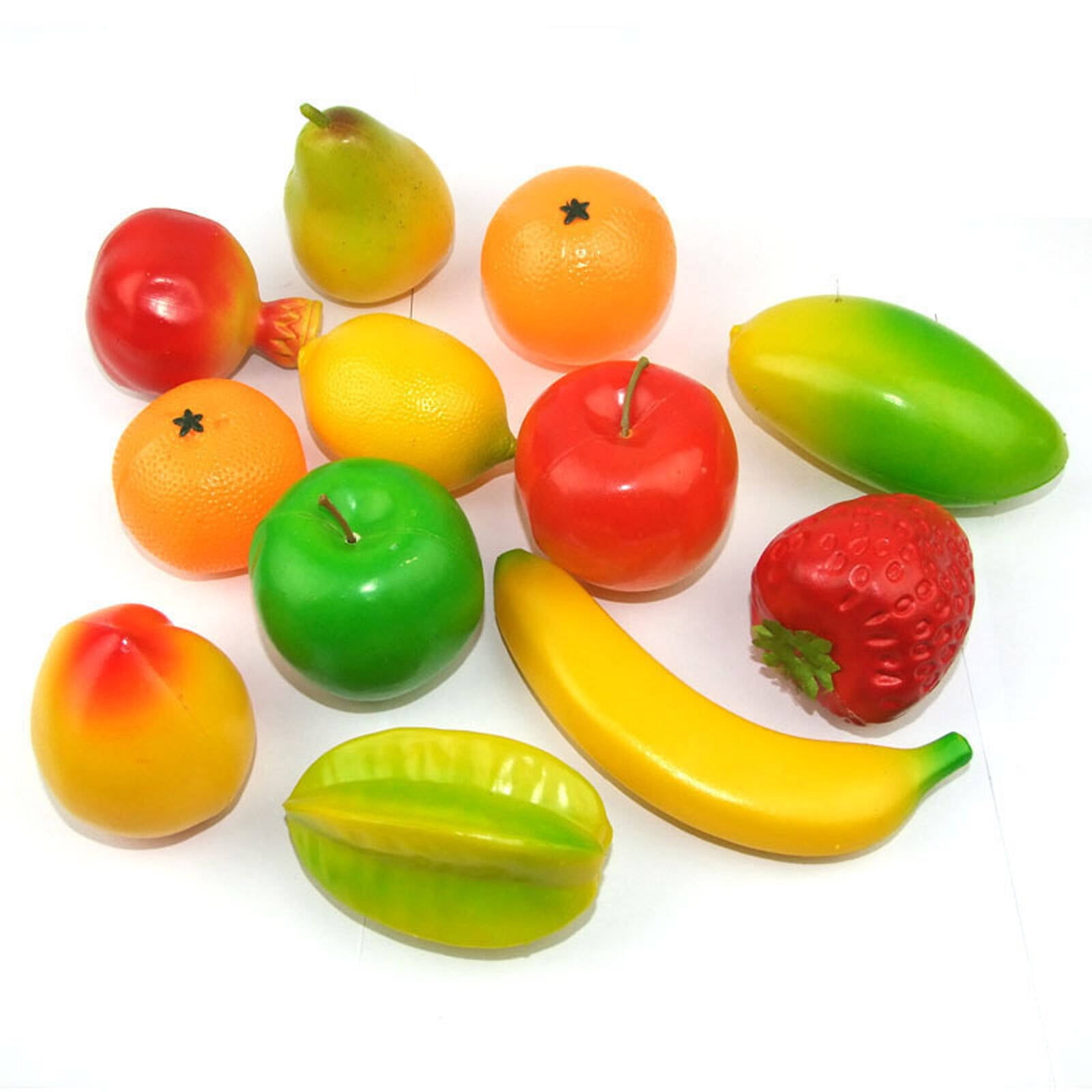 BESTSKY 12 Pcs Bell Pepper,Shooting Prop Fake Fruit,Environmentally ...