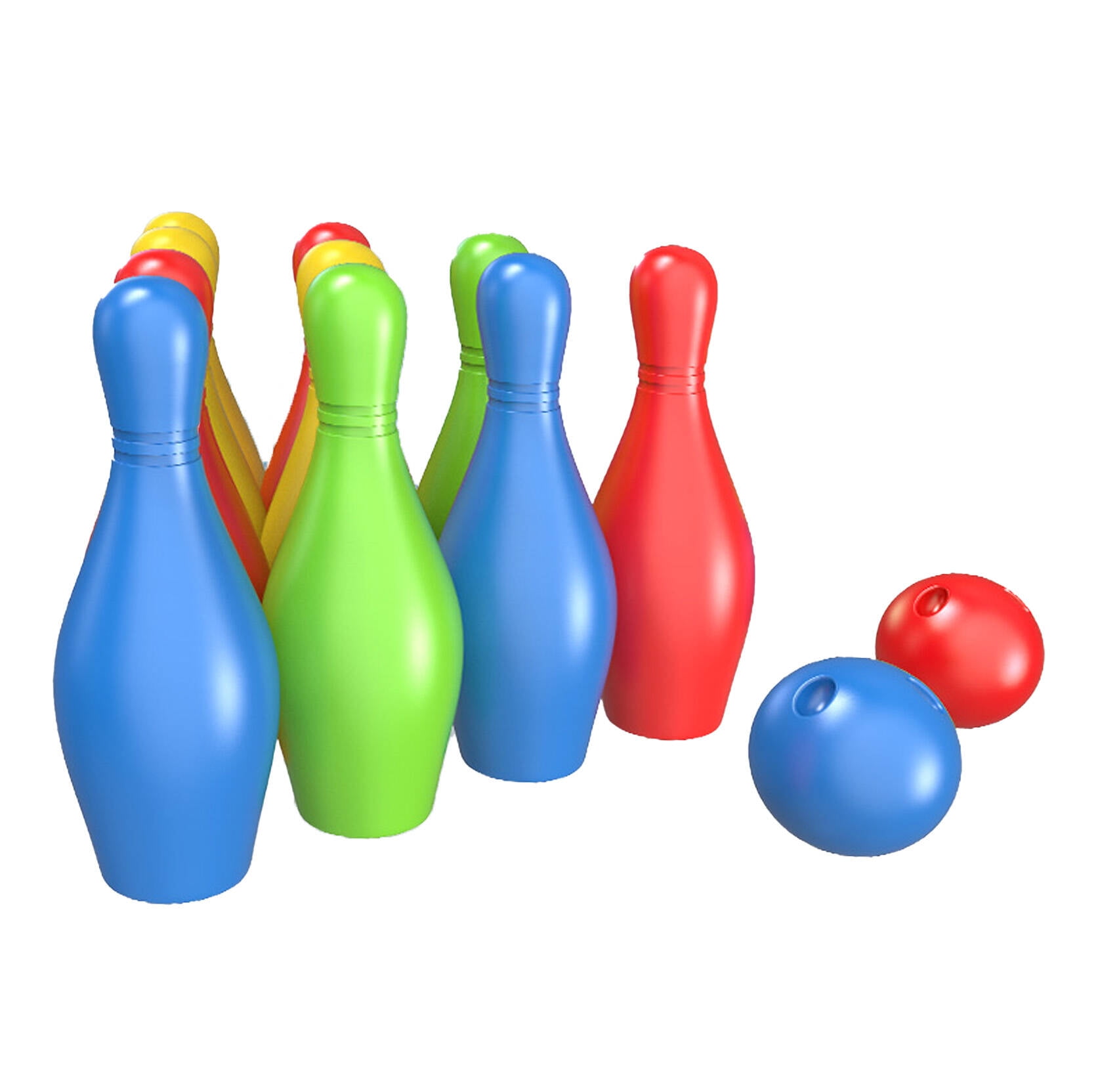 BESTSKY 12 Pcs Bowling,Fun Kids Bowling Set,Engaging Design Toddler ...