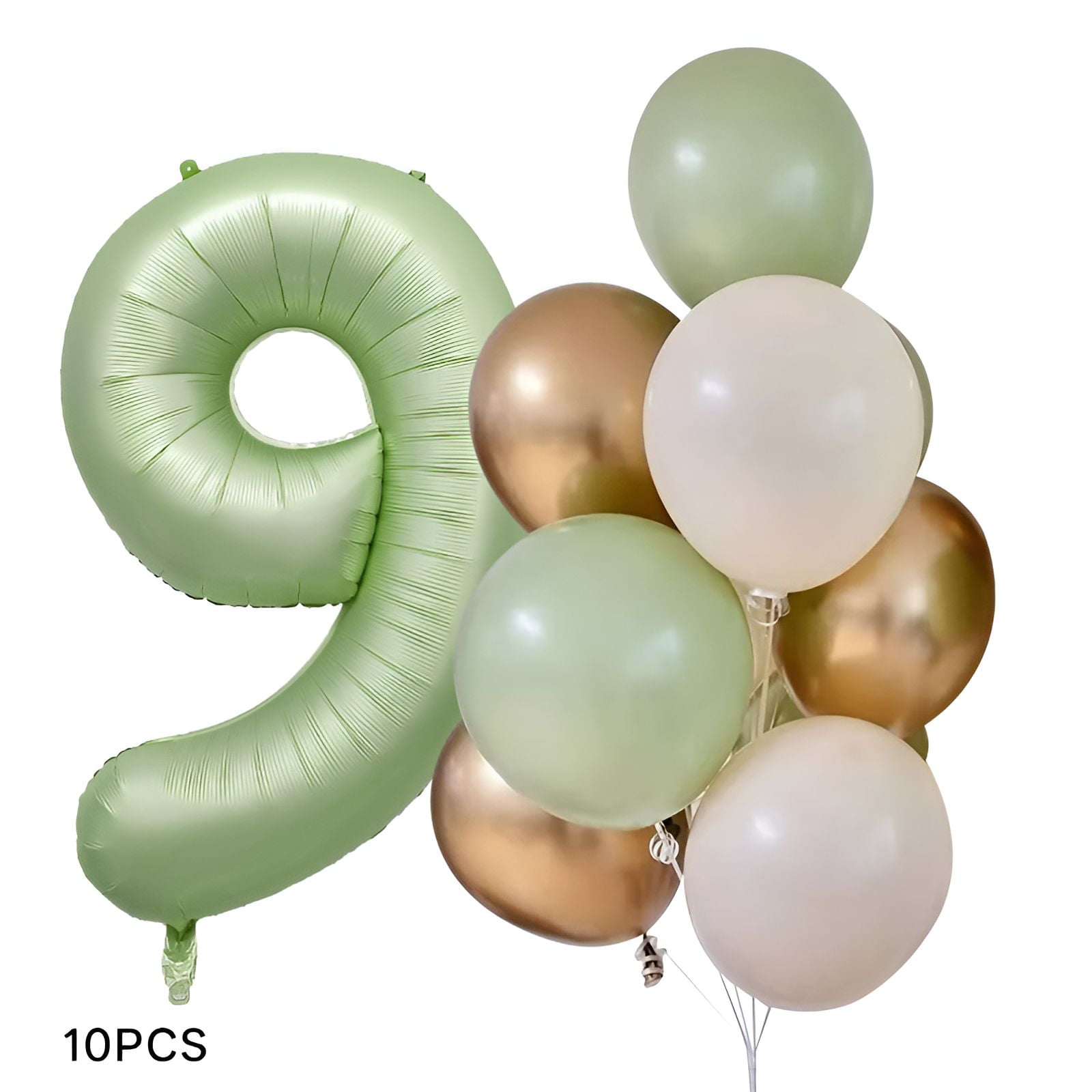 BESTSKY 120Pcs Number Balloons,Birthday Balloon Highlight Party Decorations,Fresh Balloon Design ...