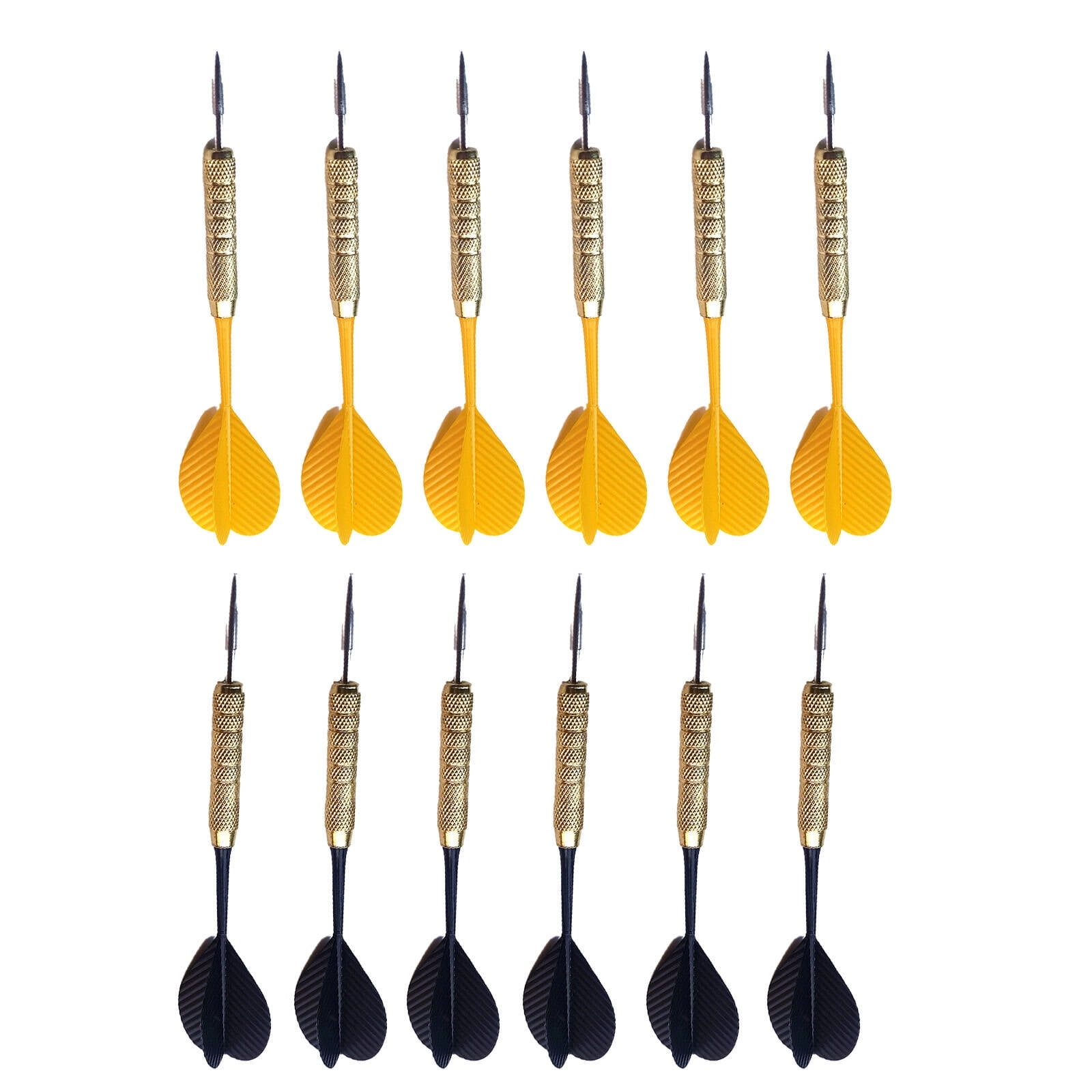 BESTSKY 12Pcs Darts Custom-Designed Steel Tip Darts,Impact-Resistant ...