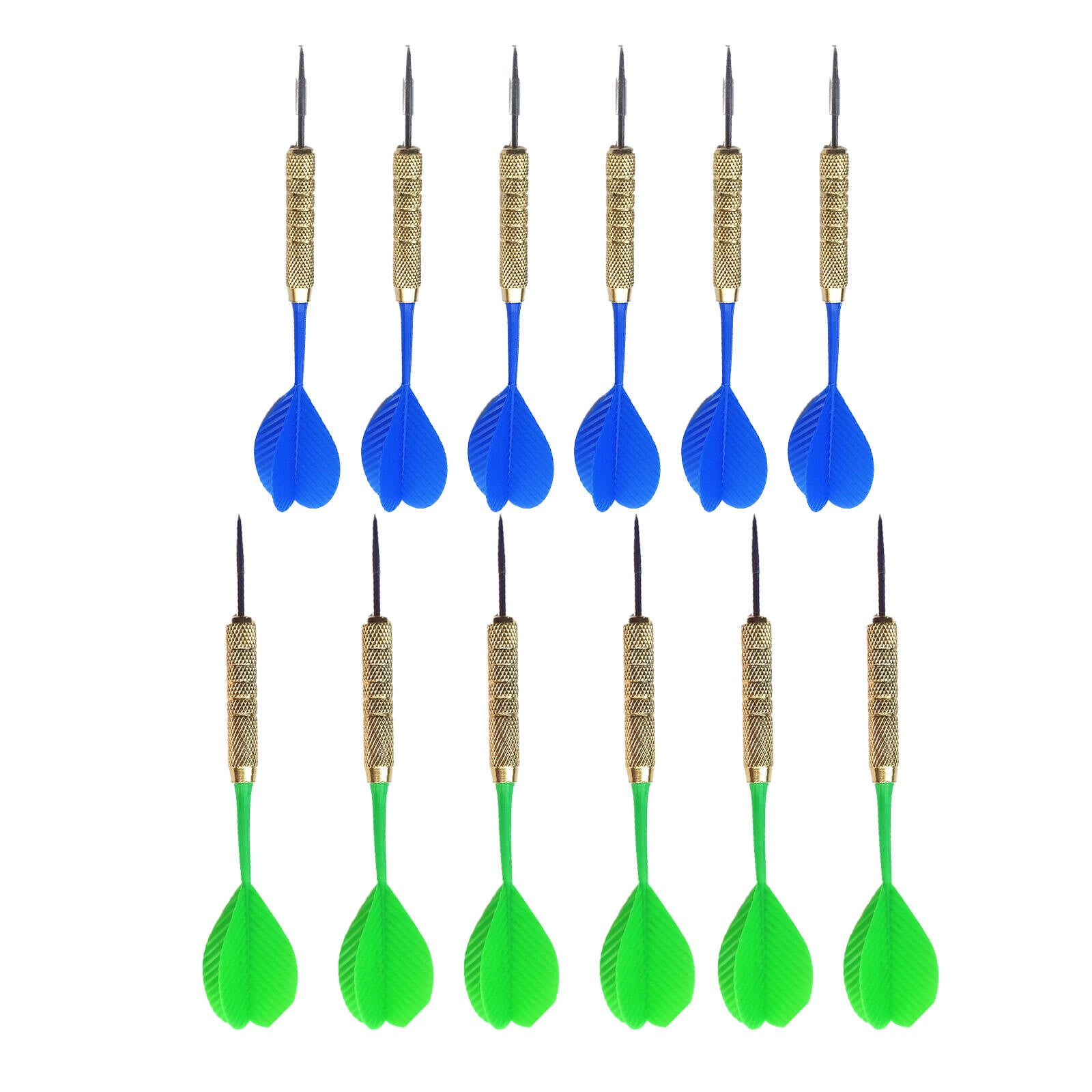 BESTSKY 12Pcs Darts Kids-Friendly Steel Tip Darts,Interactive Darts ...