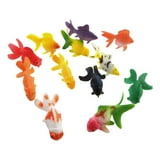 BESTSKY 12Pcs Fake Bugs,Simulated Goldfish Plastic Bugs,Realistic Shape ...