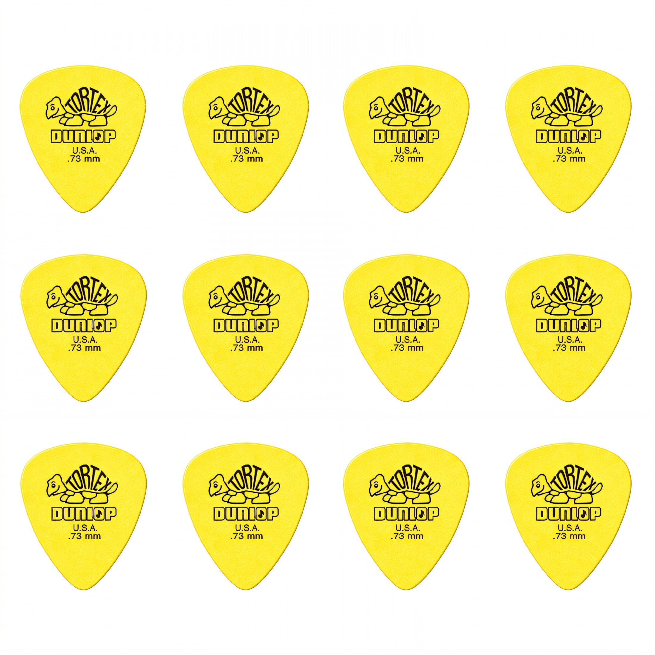 BESTSKY 12Pcs Guitar Picks,Delrin Guitar Gifts,0.73Mm Guitar Picks for ...