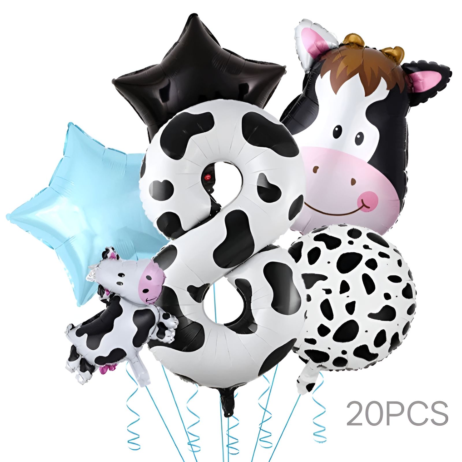 BESTSKY 160Pcs Number Balloons,Perfect for Group Parties Birthday ...