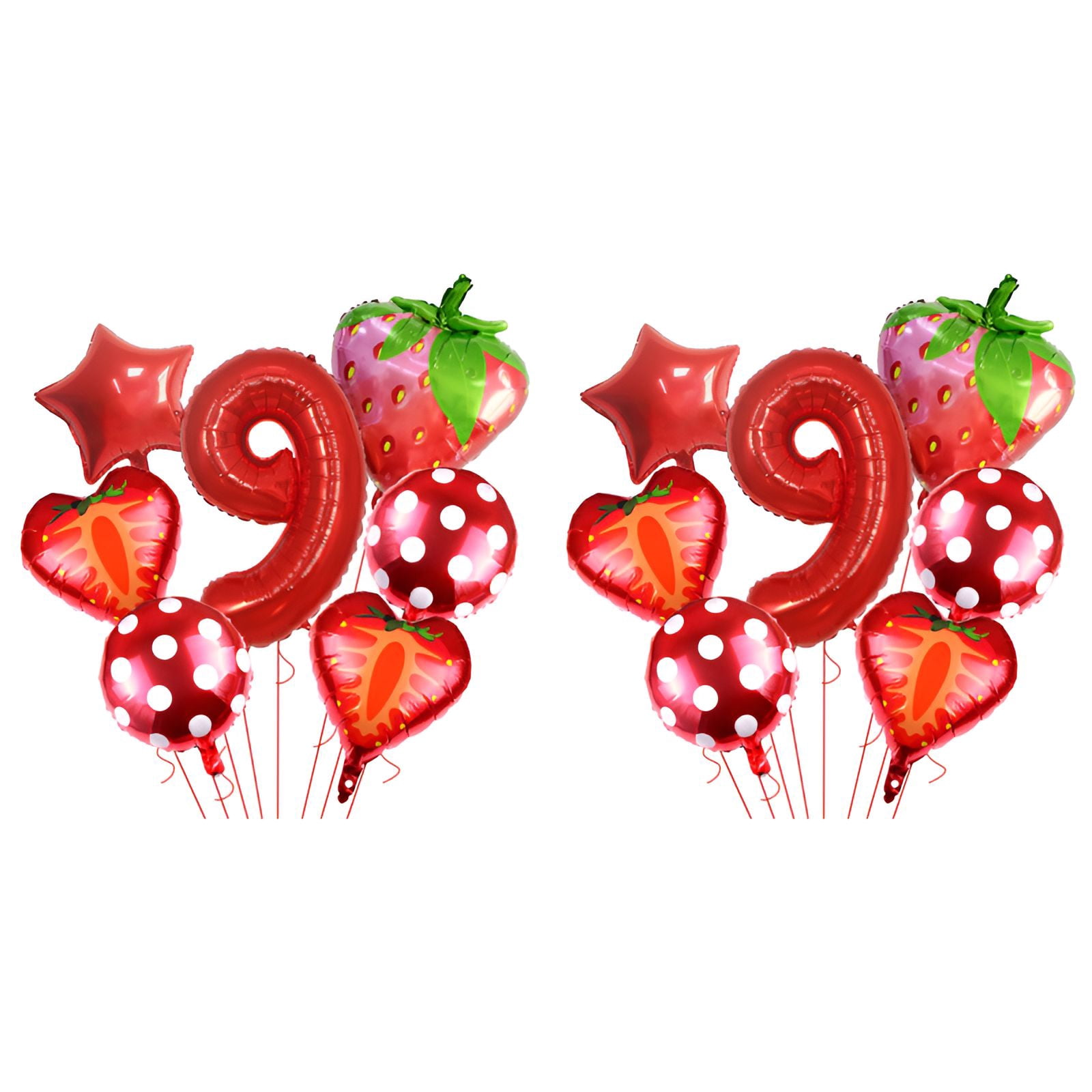 BESTSKY 18Pcs Number Balloons,Creative Party Balloons Party Decorations ...