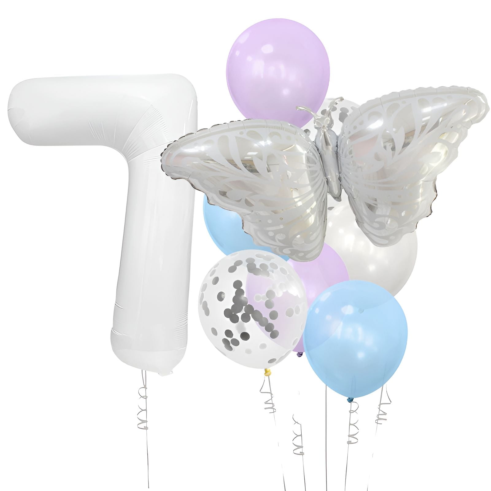 BESTSKY 1Number Balloons,Stylish Birthday Decor Balloons for Birthday ...