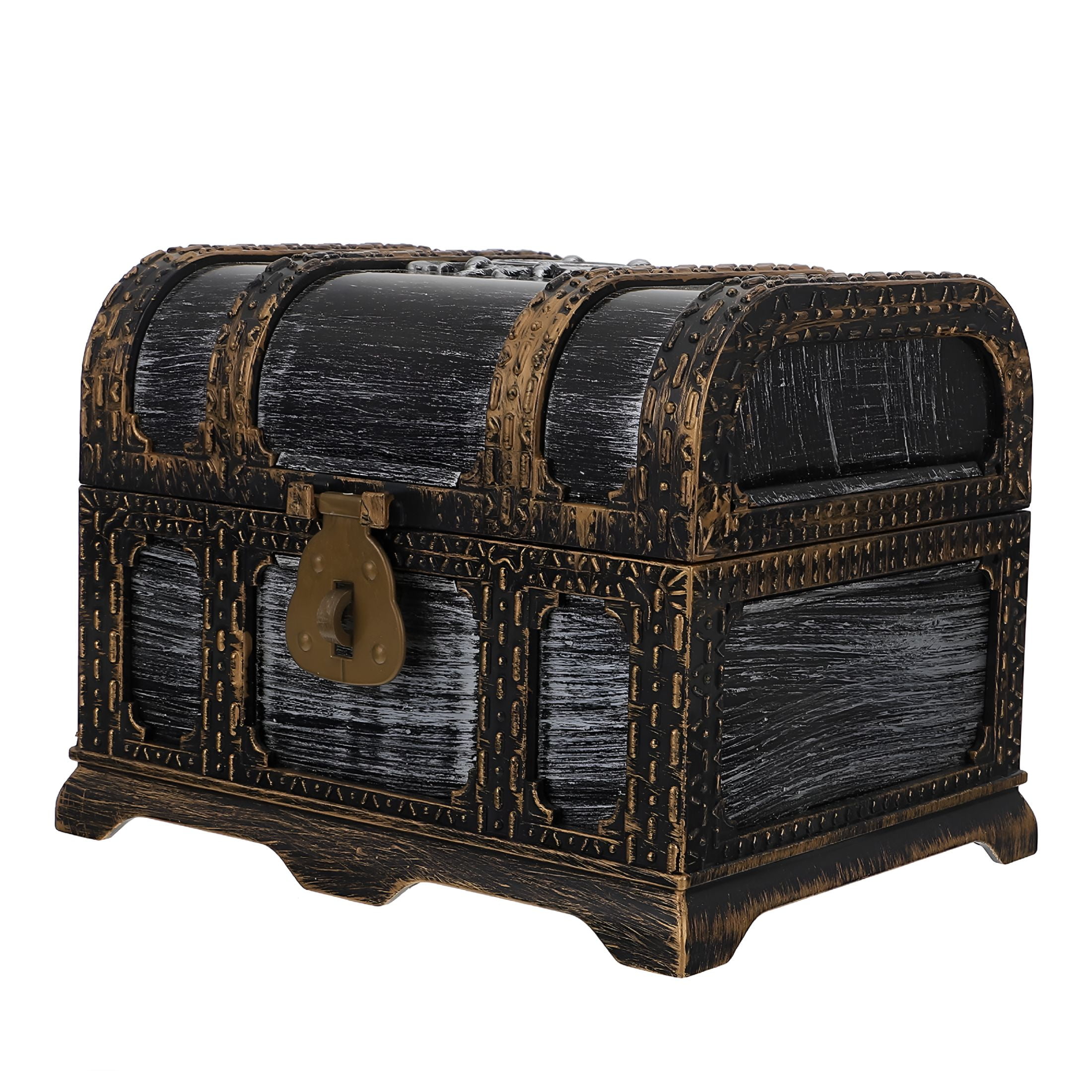 BESTSKY 1pc Pirate Treasure Chest Kids Plaything Treasure Box Party ...