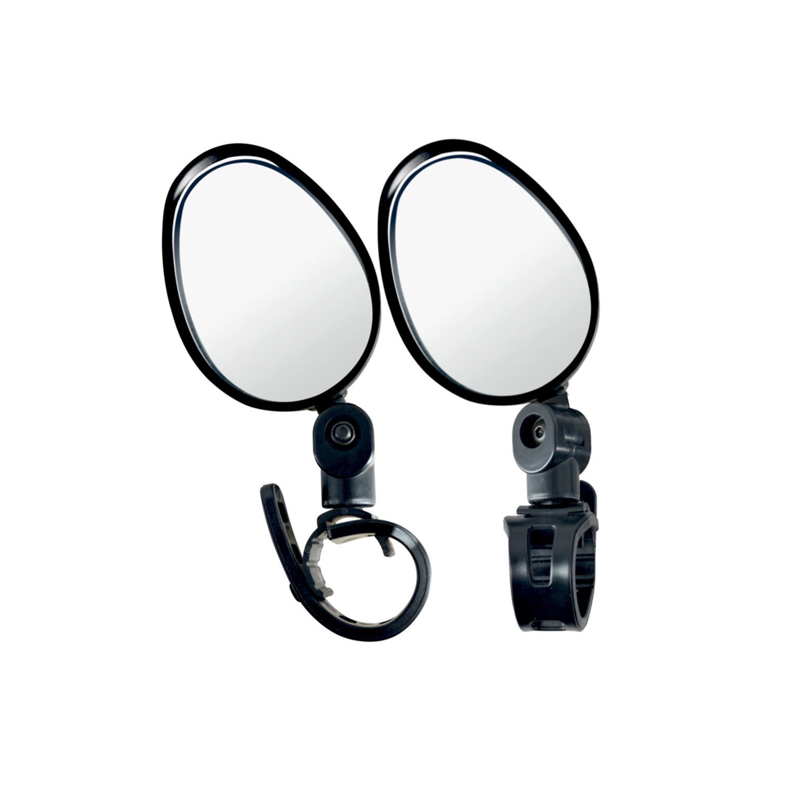 BESTSKY 2-Pack Bike Mirror,Wide-Angle Oval Bicycle Mirrors for ...