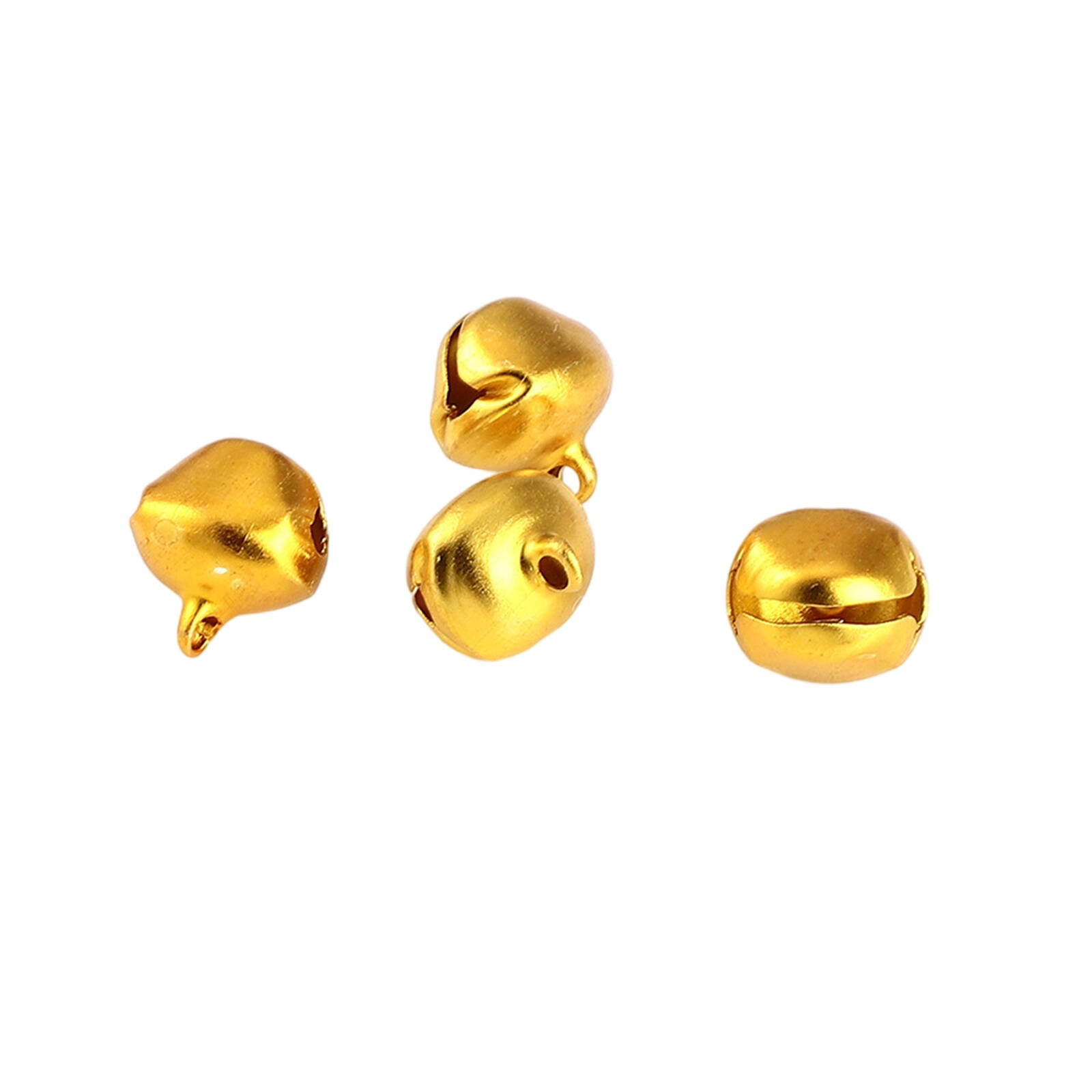 BESTSKY 200 Pcs Bells,Color Coating Jingle Bells,Flat Bell Design Cow ...