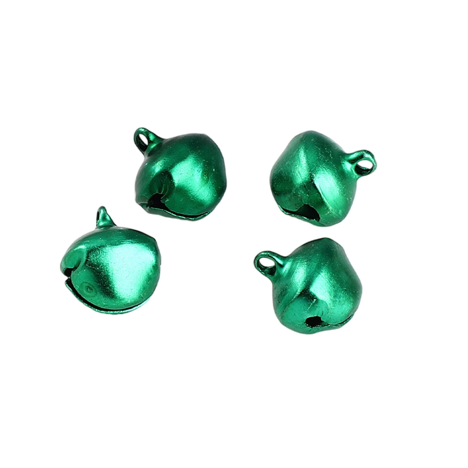 BESTSKY 200 Pcs Bells,Glossy Coating Jingle Bells,Modern Bell Shape Cow ...