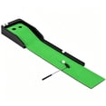 BESTSKY 2026 New 1 Set Golf Putting Mat with Ball Compact Size Non-Slip ...