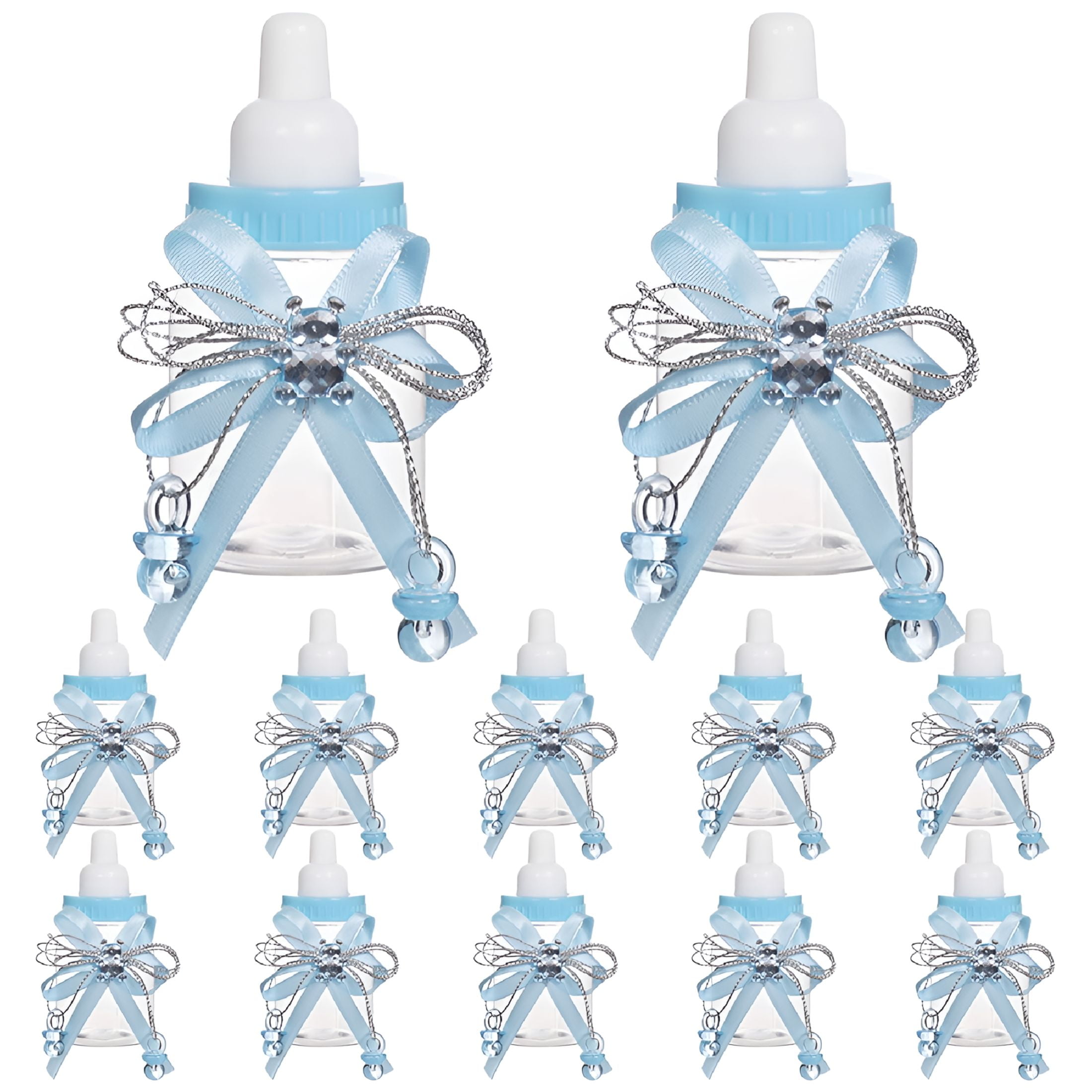 BESTSKY 2026 New 12 Pcs Milk Bottle Candy Box Baby Shower Candy Favors ...