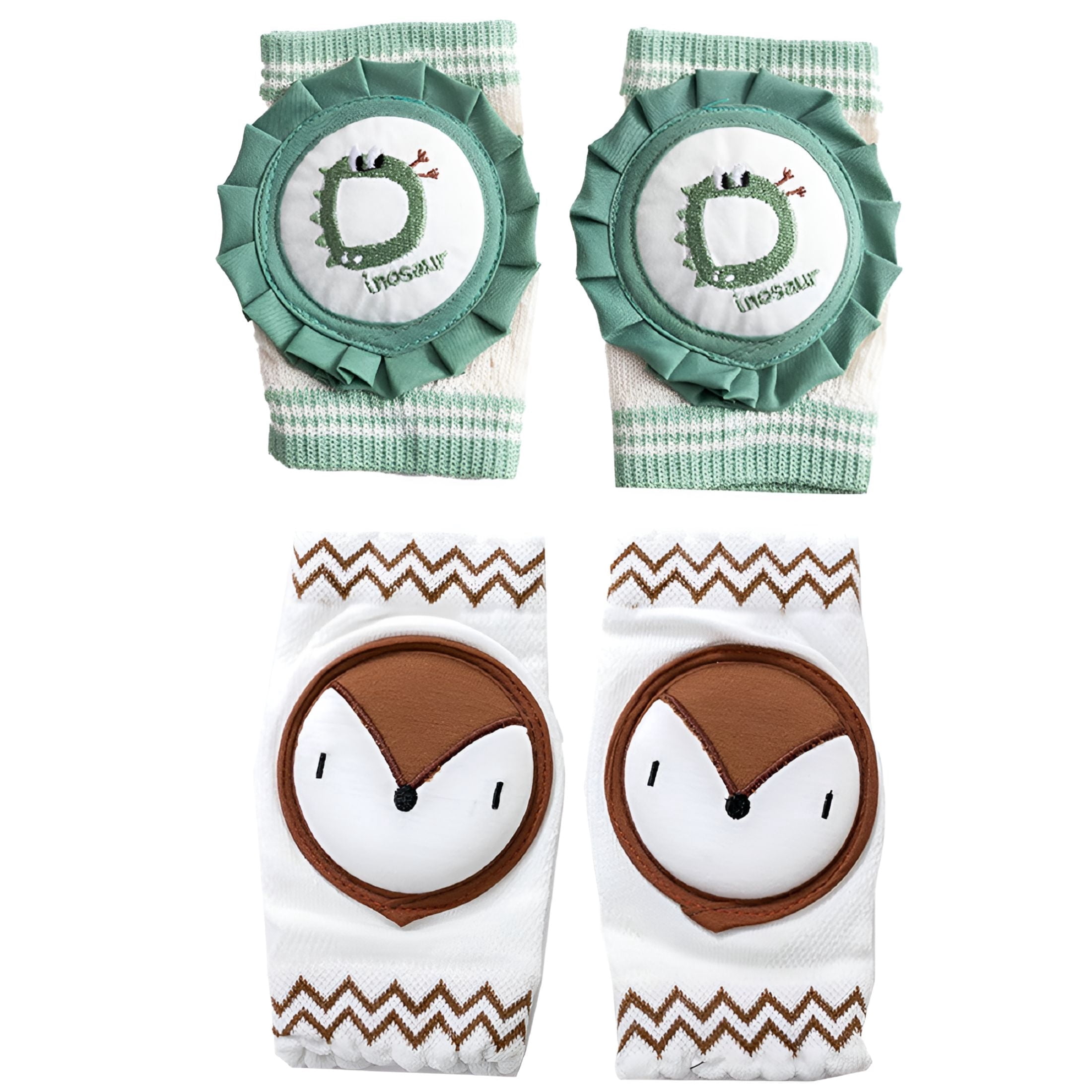 BESTSKY 2026 New 2 Pair of Crawling Knee Pads, Neutral Baby Crawling ...