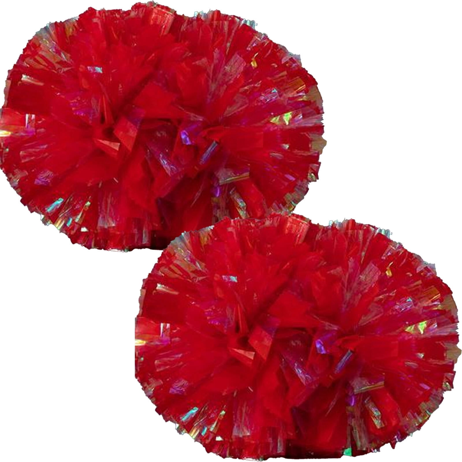 BESTSKY 2026 New 2Pcs Metallic Foil Cheer Pom Cheerleading Flower Balls ...