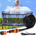 BESTSKY 2026 New 39 Ft Trampoline Sprinkler for Kids Outdoor Waterpark ...