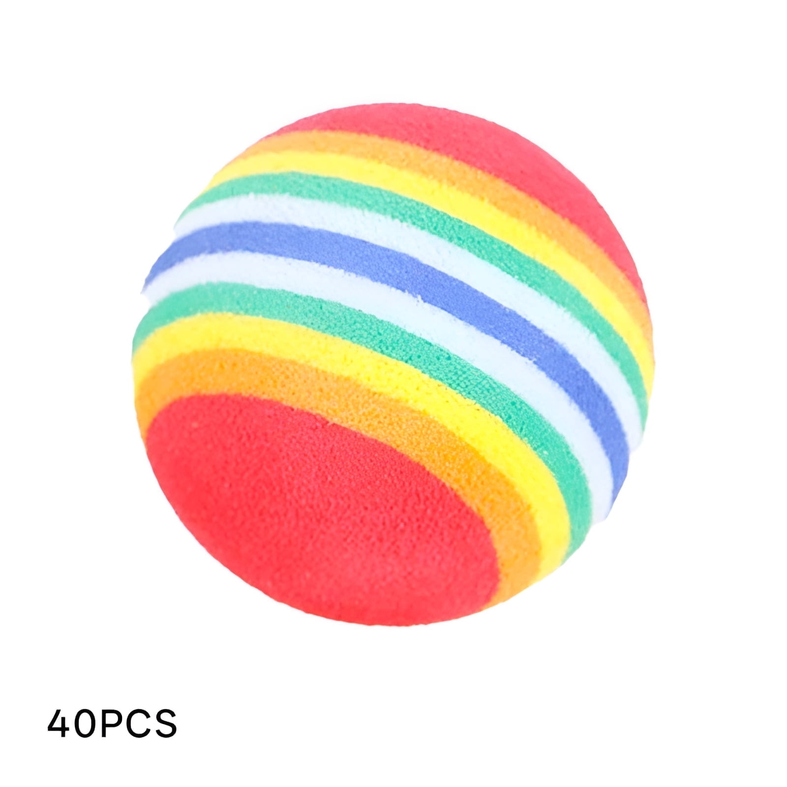 BESTSKY 2026 New 40Pcs Cat Ball Toy,Cat Balls,Kitten Toys for Indoor ...