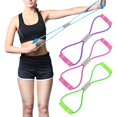 BESTSKY 2026 New 8-Shape Gym Workout Yoga Exercise Resistance Rope ...