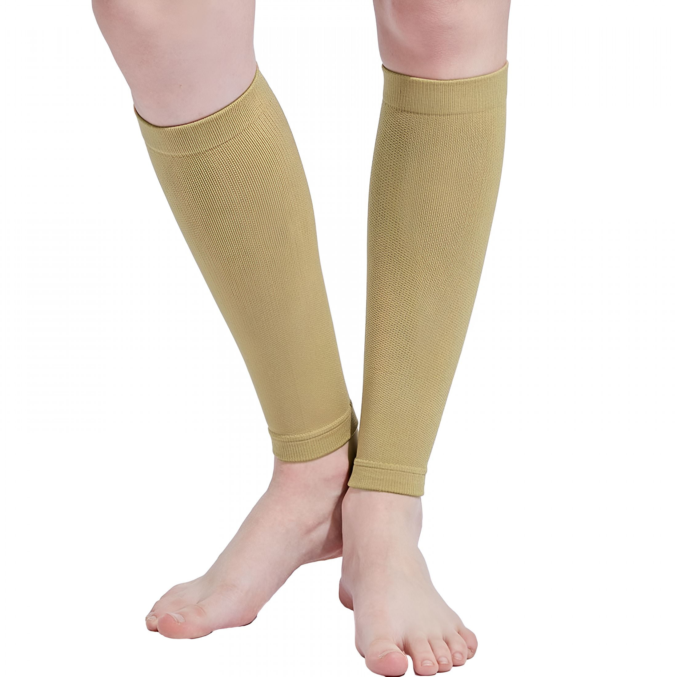 BESTSKY 2026 New Calf Compression Sleeves for Men Women Footless ...