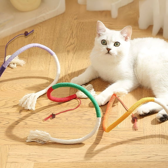 BESTSKY 2026 New Cat Chew Rope Bite-Resistant Rope Cat Teething Chew ...
