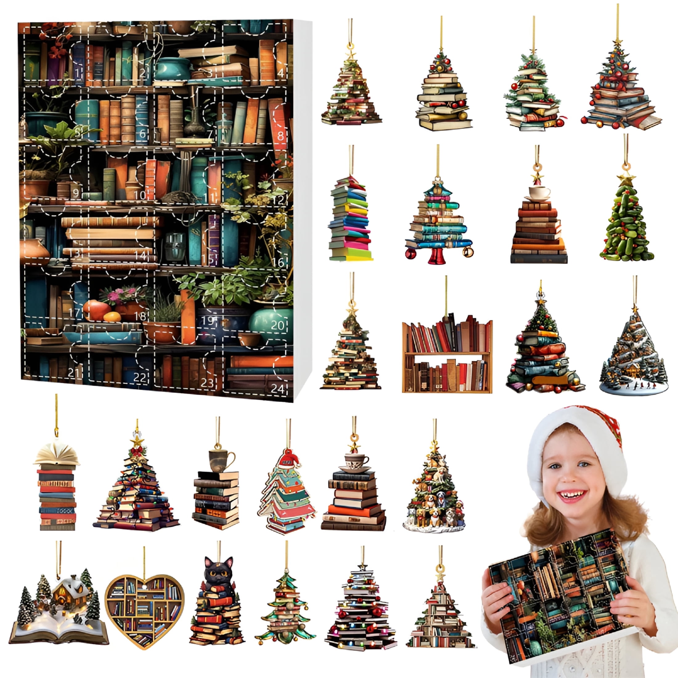 BESTSKY 2026 New Christmas Holiday Advent Calendar，Christmas Countdown ...