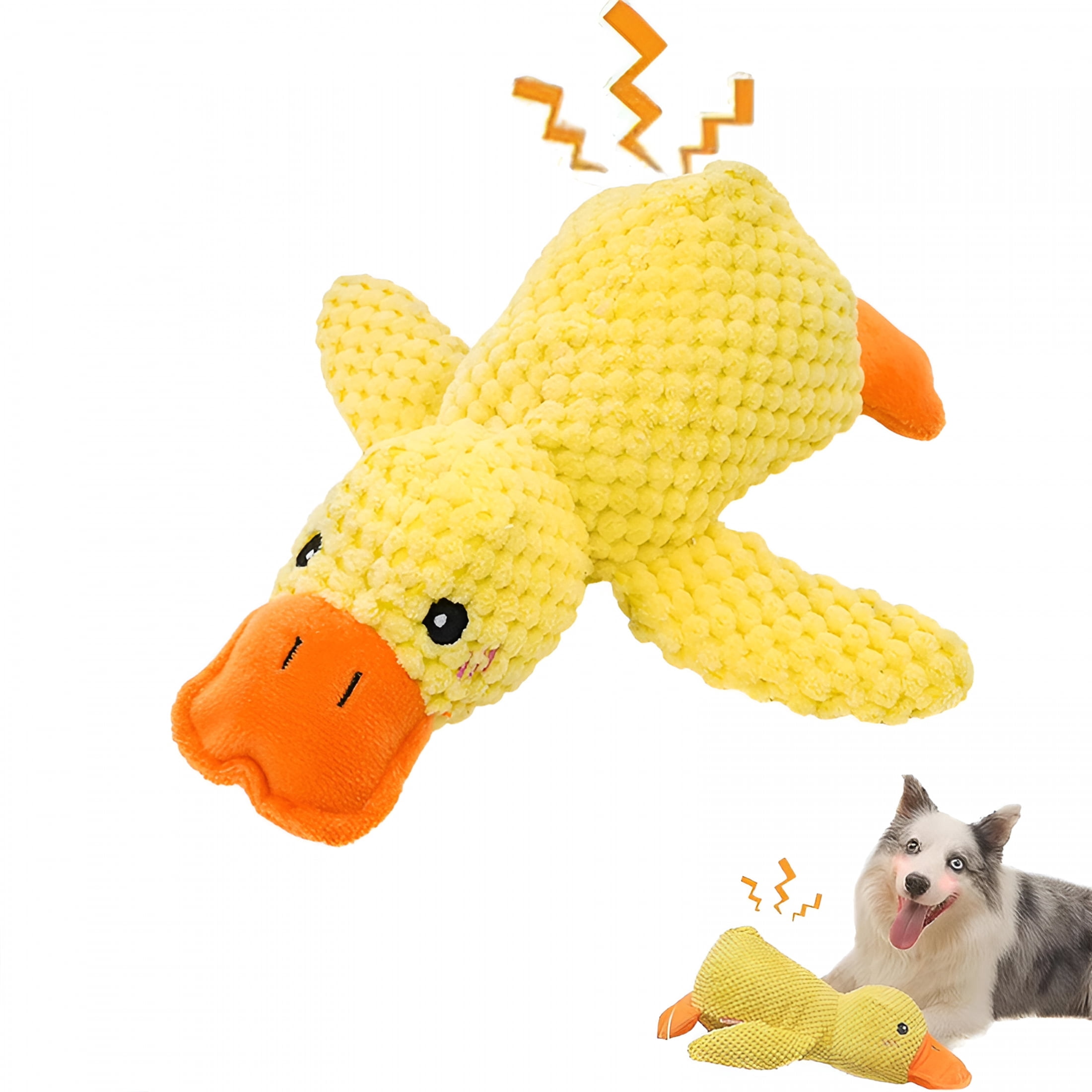 BESTSKY 2026 New Dog Toys for Aggressive Chewers,Duck Dog Toys for ...